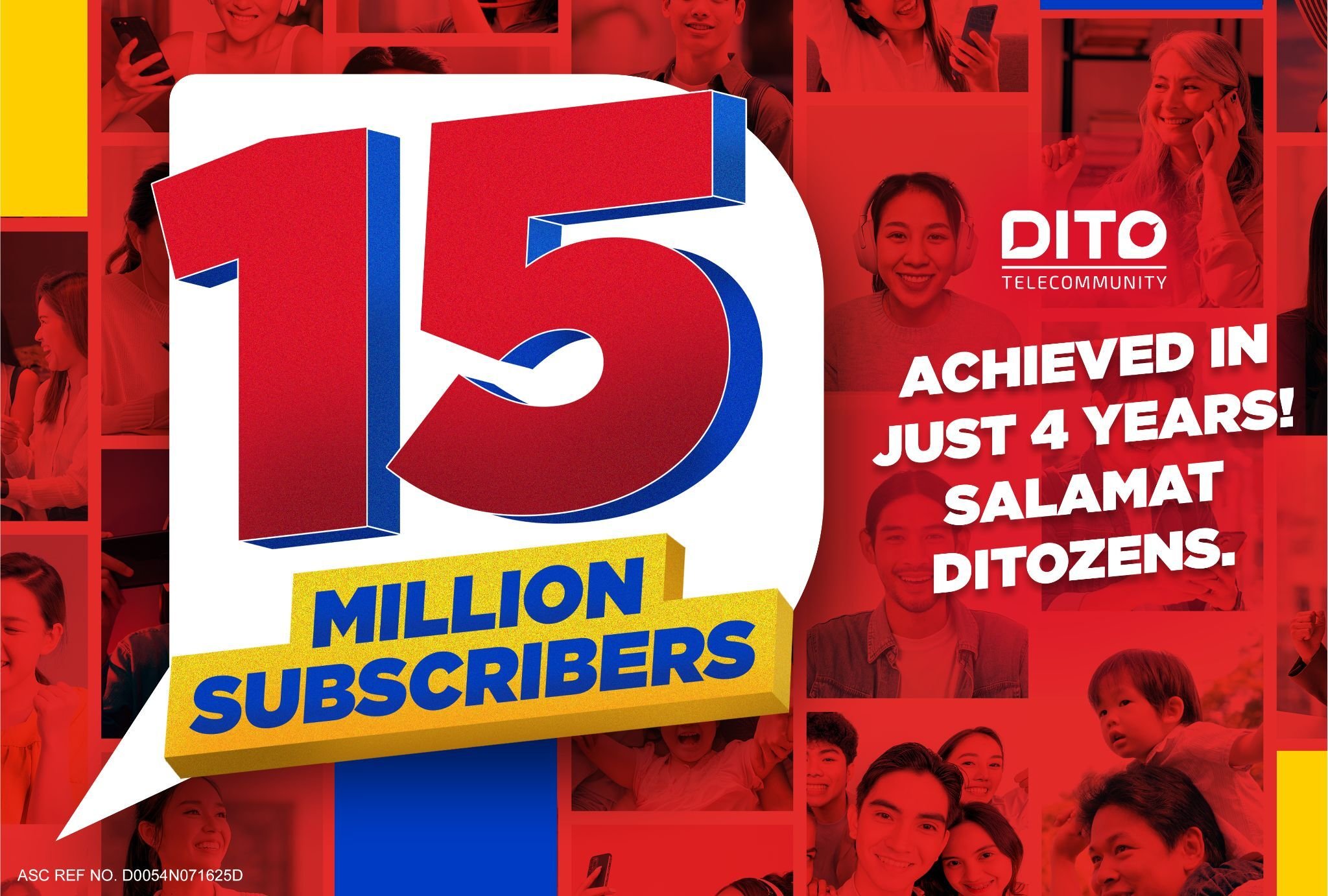 15 Million Strong: DITO Hits Major Milestone In Its Rapid Rise as a New Telecom Force